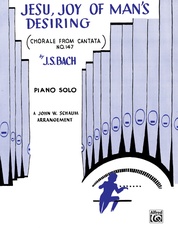 Jesu, Joy of Man's Desiring: Piano Sheet (Score and 4 parts included ...