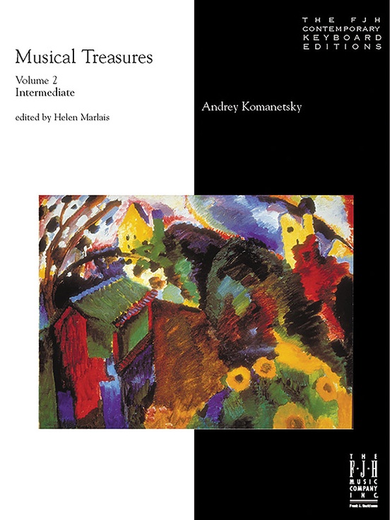 Musical Treasures, Volume 2: Intermediate Piano Book: Andrey Komanetsky ...