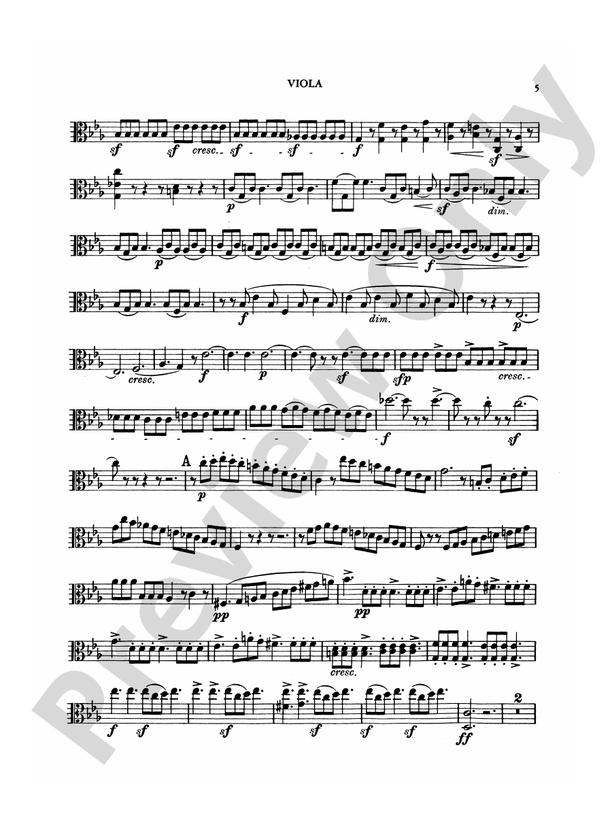 String Quartets, Op. 12; Op. 44, Nos. 1, 2 & 3: Viola: Viola Part - Digital Sheet Music Download