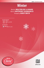 Winter: 3-Part Mixed / SAB Choral Octavo: Anthony Giamanco | Sheet Music