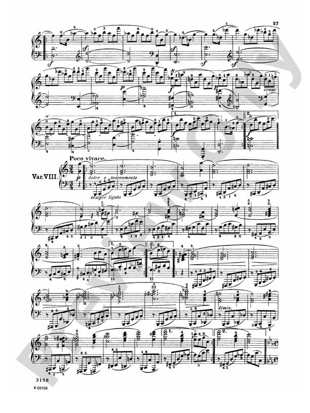 Beethoven: Variations (Volume I): 4. 33 Variations, Op. 120, C Major ...