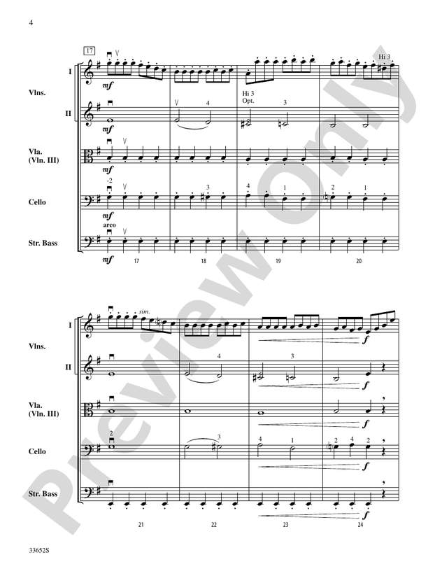 March from The Nutcracker: Score: String Orchestra Score - Digital ...