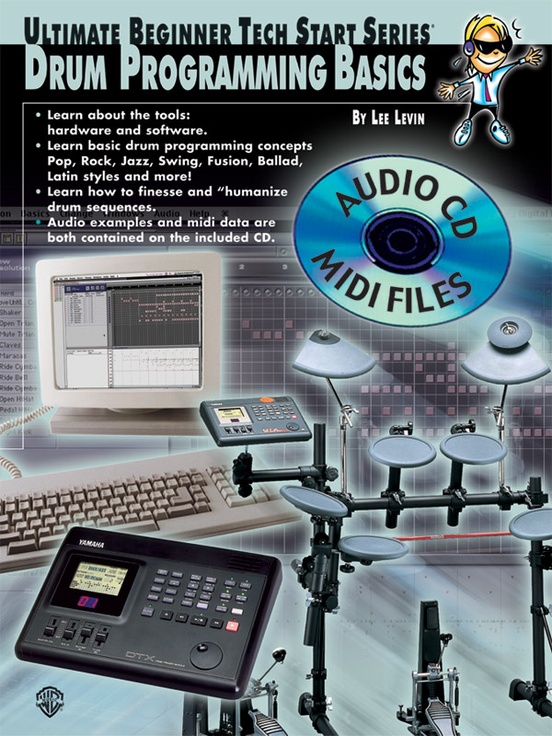 Ultimate Beginner Tech Start Series®: Drum Programming Basics: Pro Audio Textbook & CD | Sheet Music