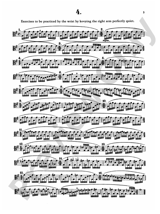 Schradieck: School of Viola Technique, Volume I: School of Viola ...