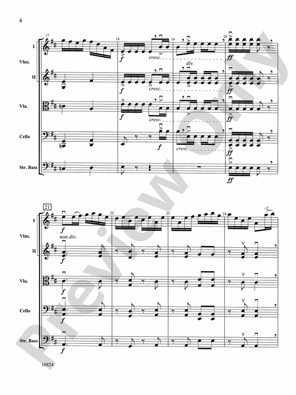 Geometric Dances: Score: String Orchestra Score - Digital Sheet Music ...