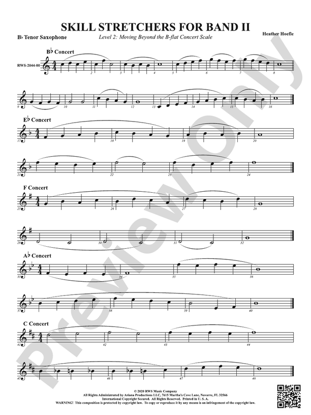 Skill Stretchers for Band II - Level 2: Moving Beyond the B-flat ...