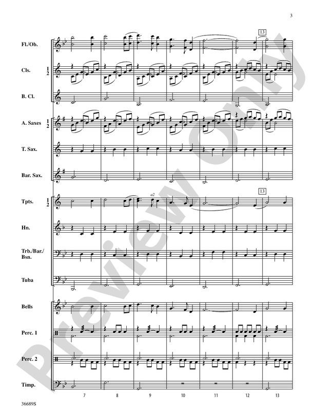 Two Irish Folk Songs: Score: Concert Band Score - Digital Sheet Music ...