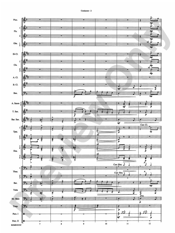 Brighton Beach: Concert Band Score - Digital Sheet Music Download
