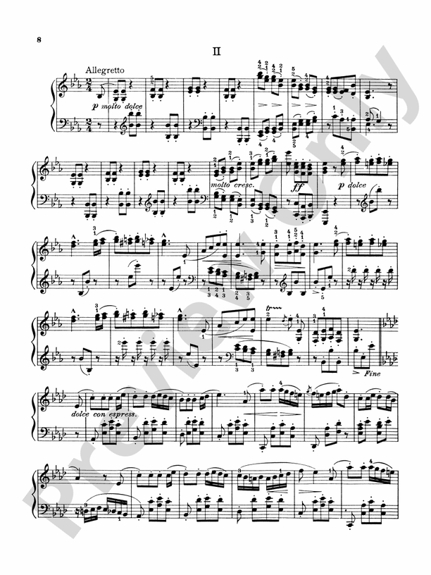 Beethoven: Contra Dances: Contra Dance II Part - Digital Sheet Music ...