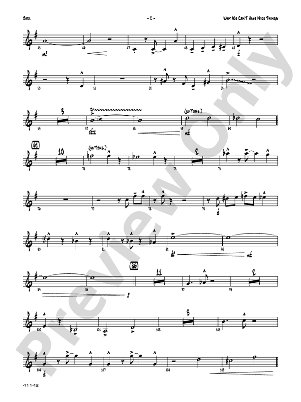 Why We Can't Have Nice Things: E-flat Baritone Saxophone: E-flat Baritone Saxophone Part ...