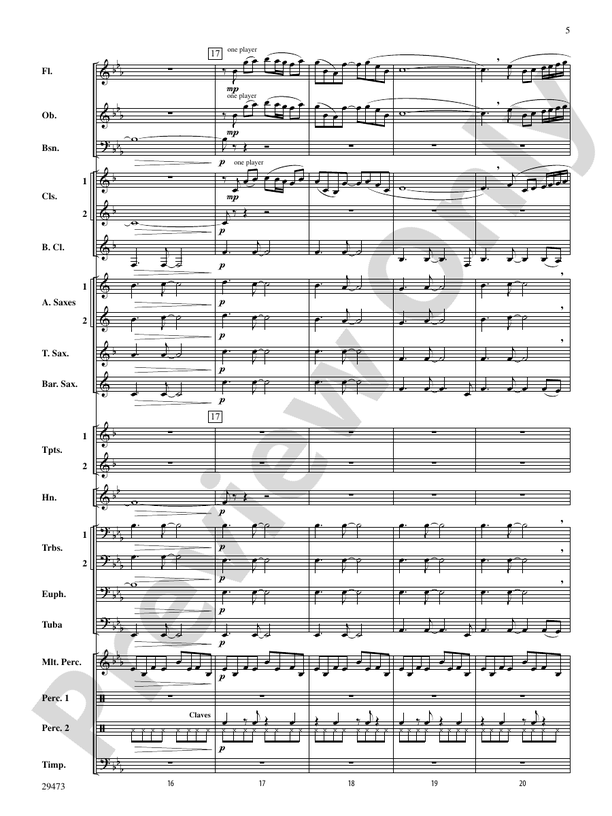 Companions on the Journey: Concert Band Conductor Score & Parts: Brant ...