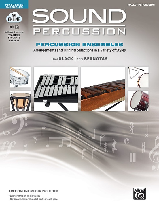 Sound Percussion Ensembles: Mallet Percussion Book & Online Media ...