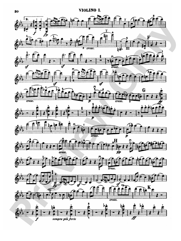 Beethoven: String Quartets, Volume I, Op. 18 (Nos. 1-6): String Quartet No. 4 (Violin I) Part ...