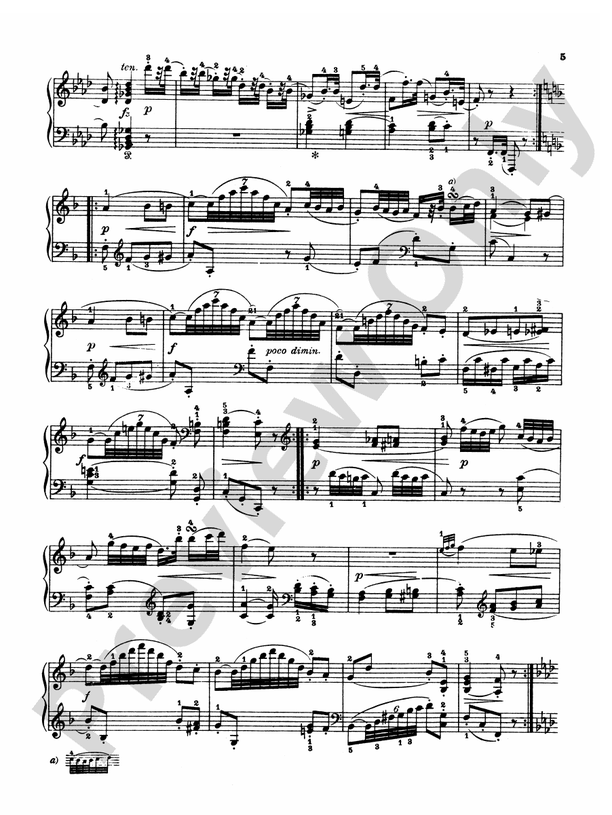 Haydn: Eight Various Compositions: 1. Andante varié Part - Digital ...