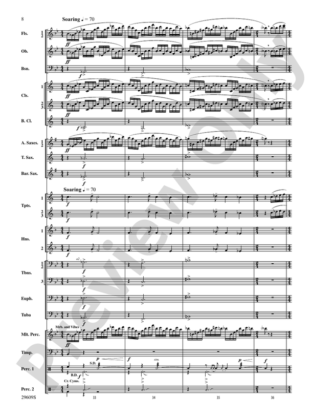 Echoes of Egypt: Concert Band Conductor Score & Parts: Nicholas Baratta ...