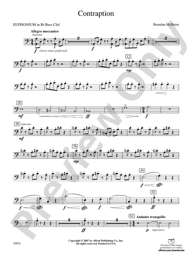 Contraption: (wp) B-flat Baritone B.C.: (wp) B-flat Baritone B.C. World ...