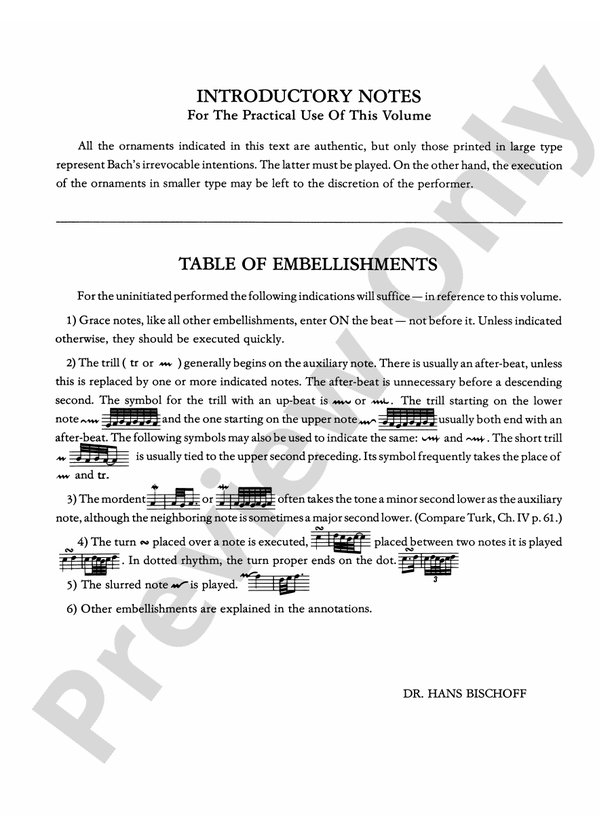 Bach: Chromatic Fantasy and Fugue (Ed. Hans Bischoff, translation by ...