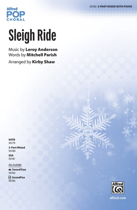 Sleigh Ride: 3-Part Mixed Choral Octavo: Leroy Anderson | Sheet Music