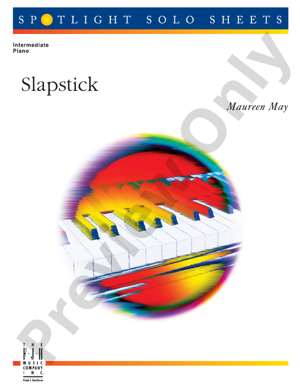 Slapstick: Piano: Maureen May - Digital Sheet Music Download