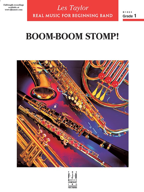Boom-Boom Stomp!: Trombone: Trombone Part: Les Taylor - Digital Sheet Music Download