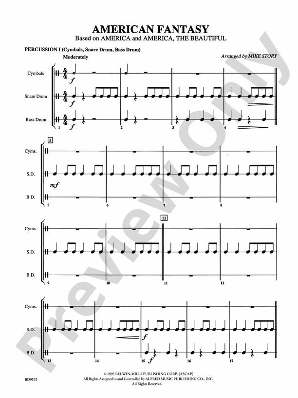 American Fantasy (based on "America" and "America, the Beautiful"): 1st ...