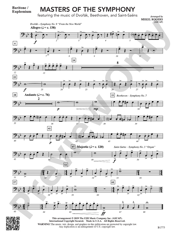 Masters of the Symphony: Baritone / Euphonium: Baritone / Euphonium ...