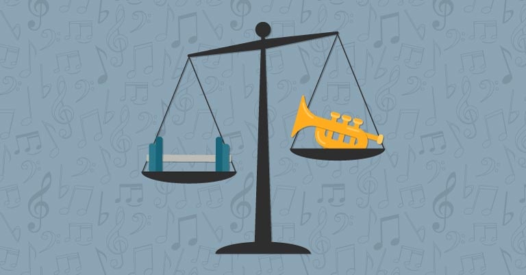 Balancing the Physical and Musical Aspects of Instrumental Music