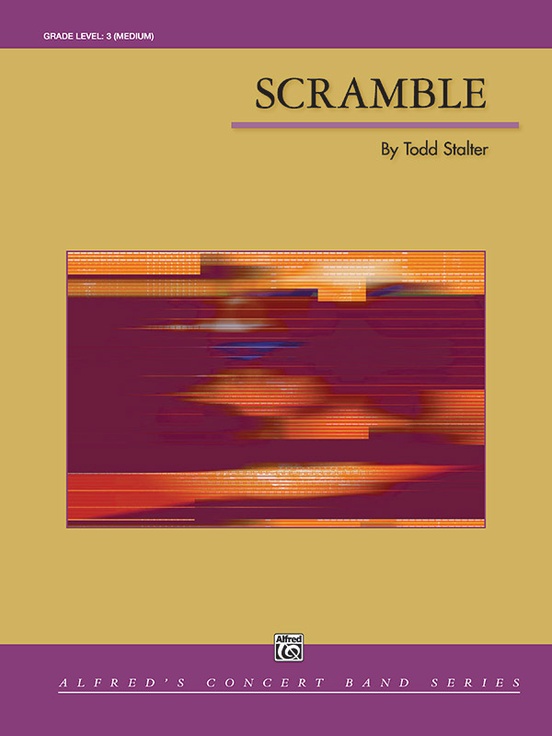 Scramble: 2nd E-flat Alto Saxophone: 2nd E-flat Alto Saxophone Part - Digital Sheet Music Download