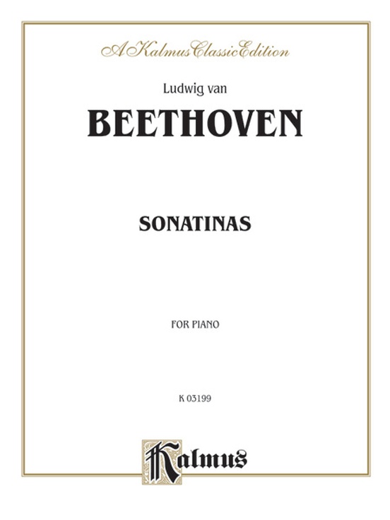 Beethoven: Sonatinas, Complete: Sonatina in G Major Part - Digital Sheet Music Download