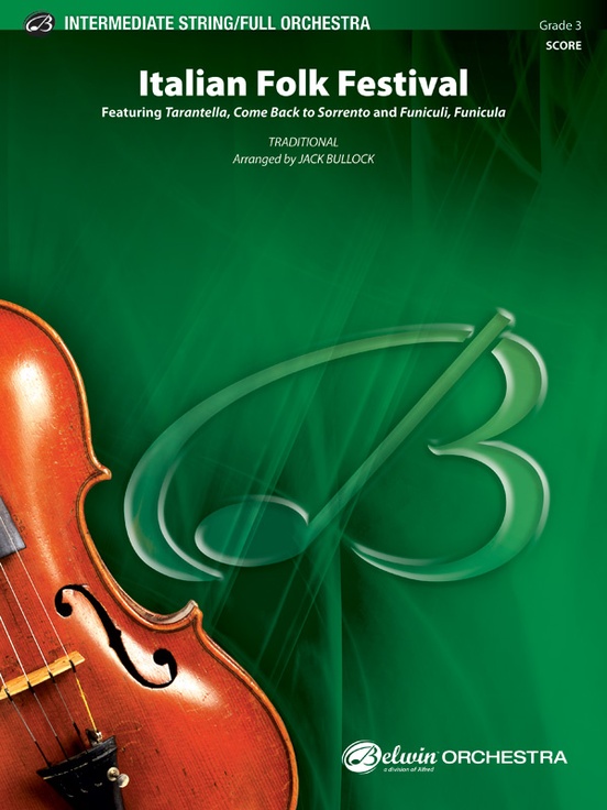 Italian Folk Festival: Full Orchestra Conductor Score & Parts | Sheet Music