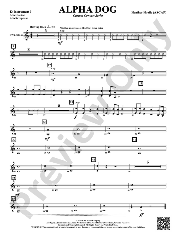 Alpha Dog: Part 3 - E-flat Instruments: Part 3 - E-flat Instruments ...