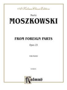 Moszkowski: From Foreign Parts, Op. 23: 3. Spain Part - Digital Sheet ...