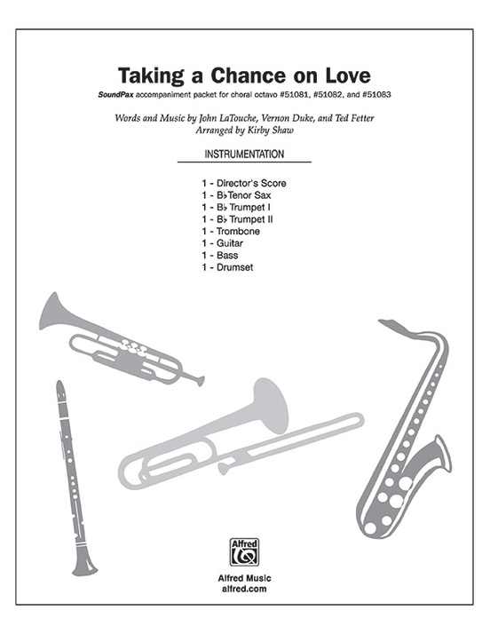 Taking a Chance on Love: B-flat Tenor Saxophone: B-flat Tenor Saxophone ...