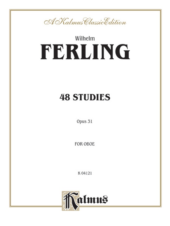 Ferling: Forty-eight Studies, Op. 31: : Wilhelm von Ferling - Digital ...