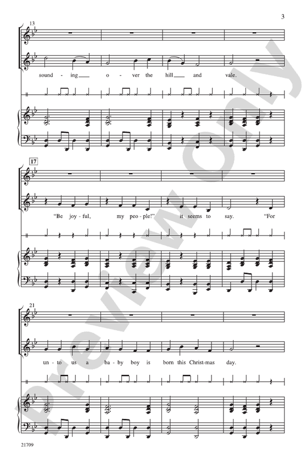 A Winter Carol: 2-Part Choral Octavo - Digital Sheet Music Download