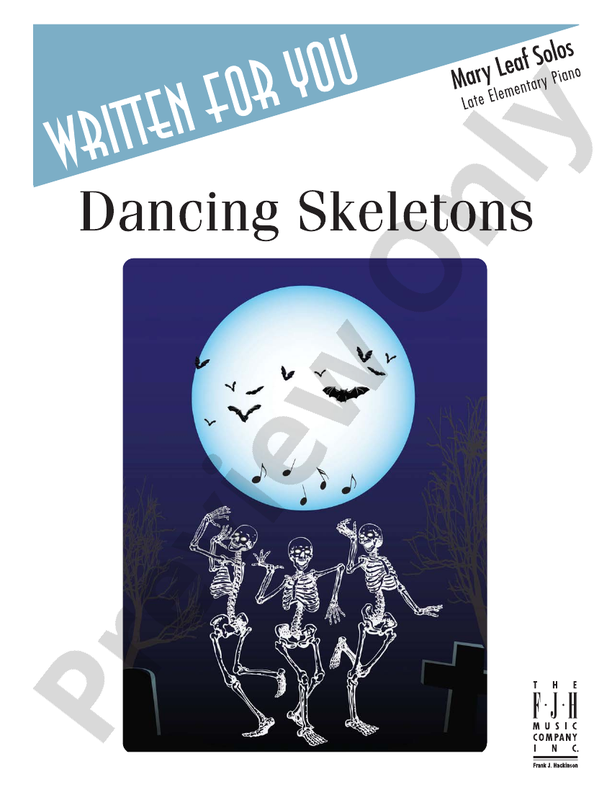Dancing Skeletons: Piano: Mary Leaf - Digital Sheet Music Download