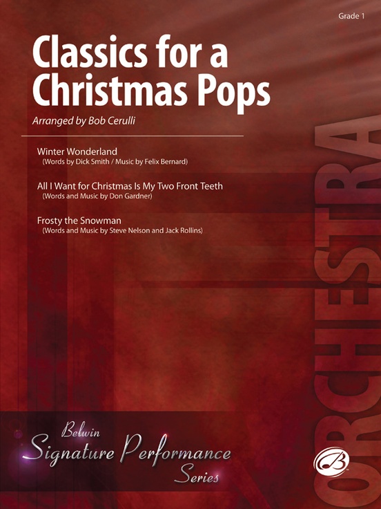 Classics for a Christmas Pops, Level 1: 2nd Violin: 2nd Violin Part - Digital Sheet Music Download
