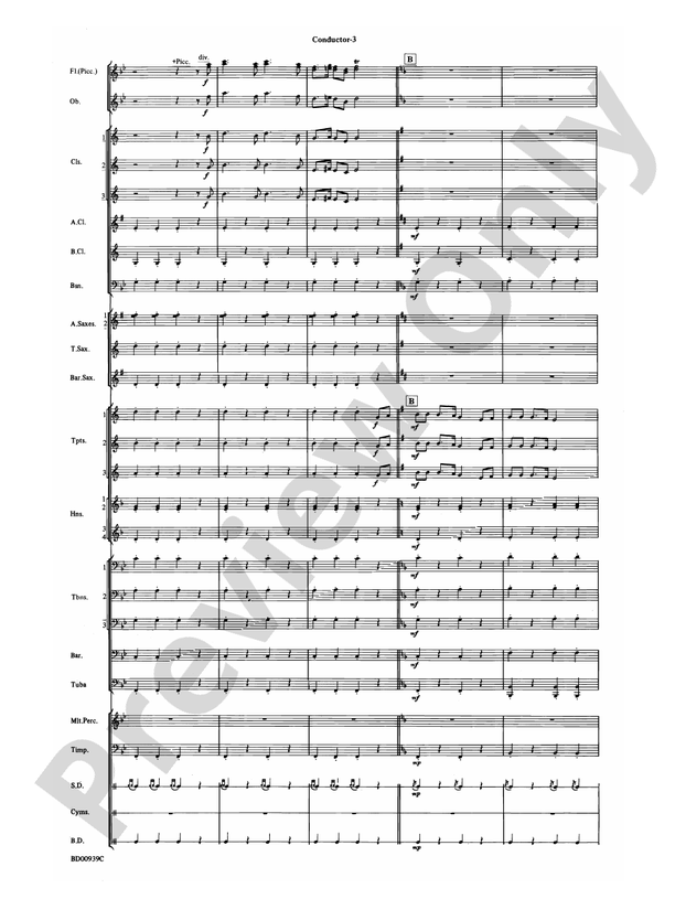 The Civil War: Concert Band Conductor Score & Parts - Digital Sheet ...