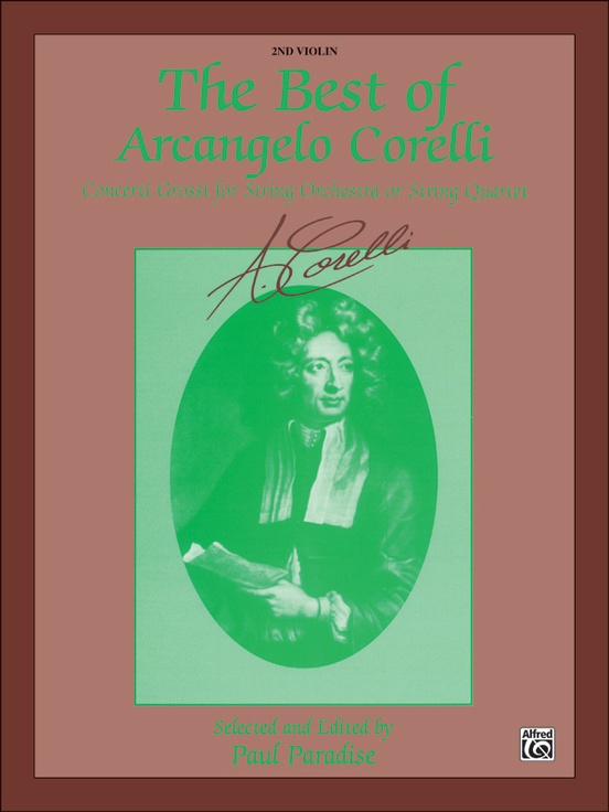 The Best of Arcangelo Corelli: 2nd Violin Book: Arcangelo Corelli ...