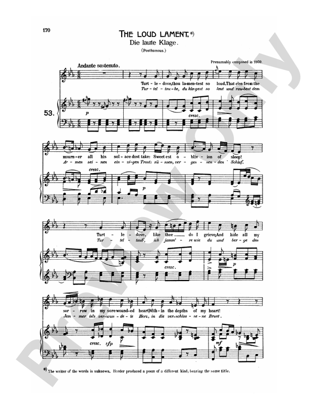 Beethoven: Songs (Complete)-- 66 songs, mostly for Medium Voice (German ...