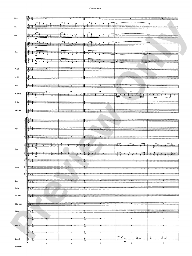 Shivaree: Concert Band Conductor Score & Parts: Carl Strommen - Digital ...