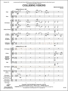 Colliding Visions: Concert Band Conductor Score: Brian Balmages ...