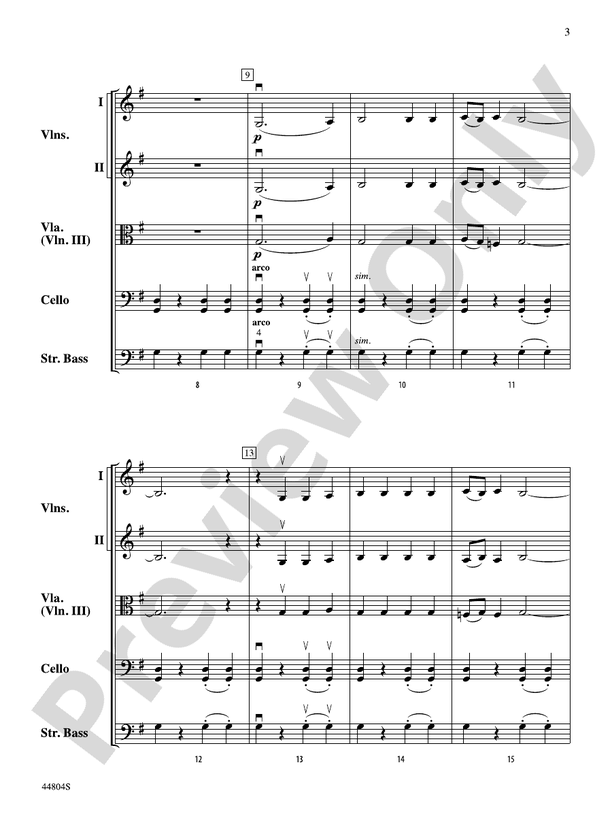 The Little Drummer Boy: Score: String Orchestra Score - Digital Sheet ...