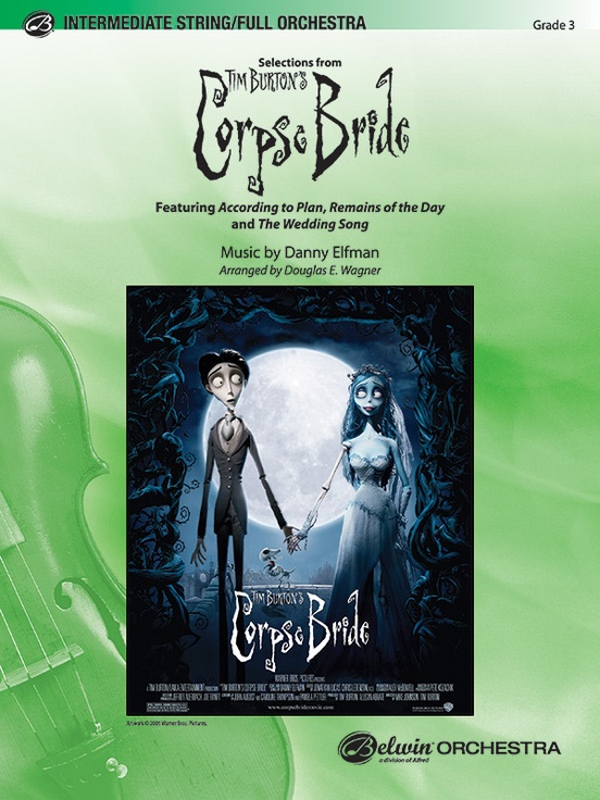 Corpse Bride, Selections from Tim Burton's: B-flat Bass Clarinet: B ...
