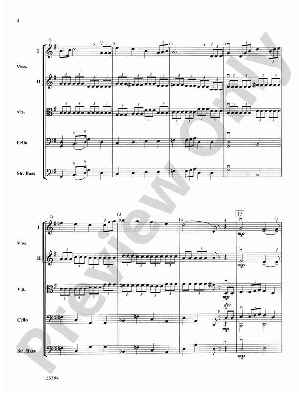 The Adventures of "Stringman": Score: String Orchestra Score - Digital ...