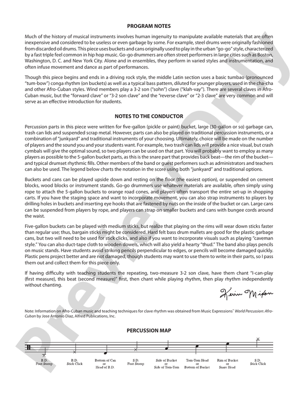 Junkyard Jam: Score: Concert Band Score - Digital Sheet Music Download