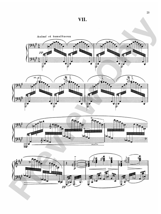 Debussy: Preludes-- Books I & II Complete: Book I, 7. Ce qu'a vu le ...