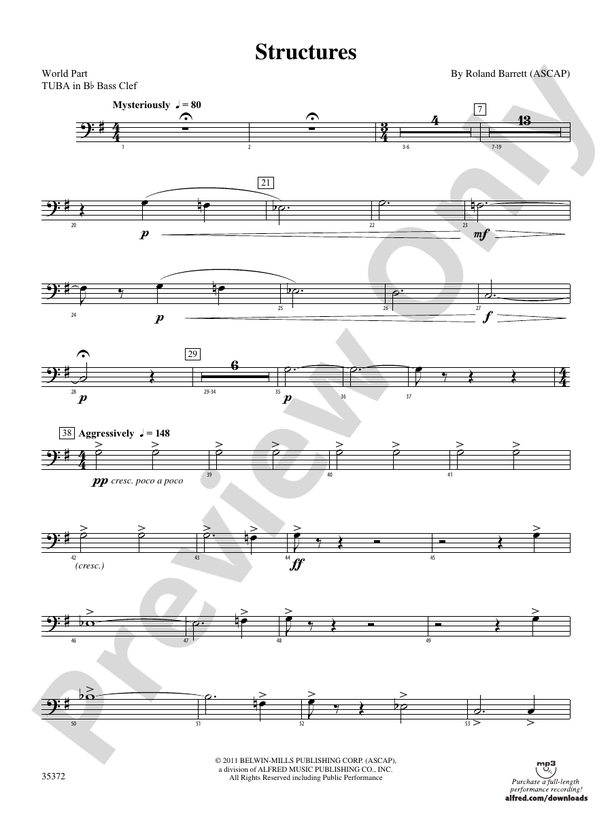 Structures: (wp) B-flat Tuba B.C.: (wp) B-flat Tuba B.C. World Part ...