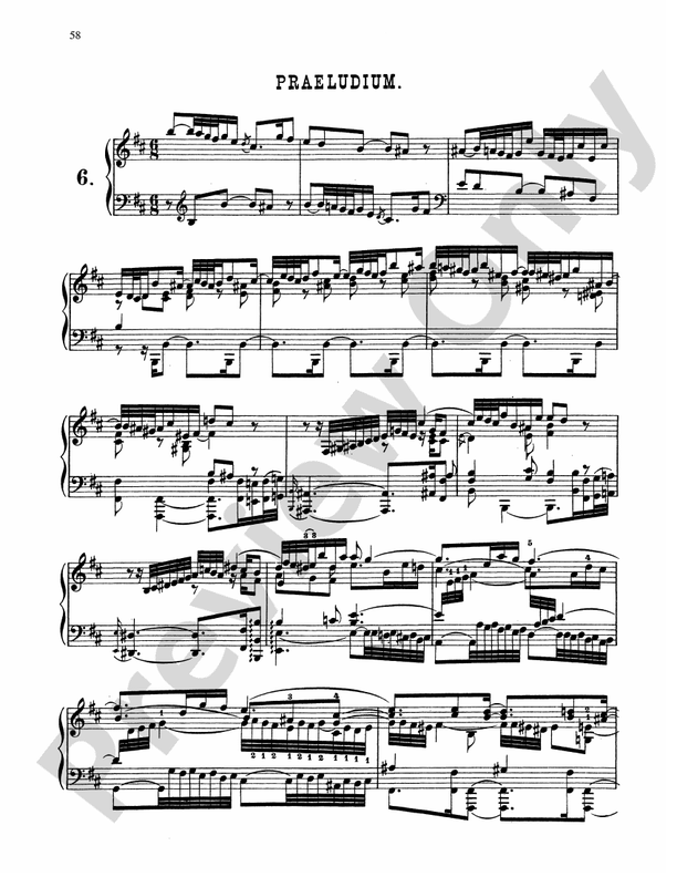 Bach: Six Organ Preludes and Fugues (Arr. Franz Liszt): No. 6, Prelude ...