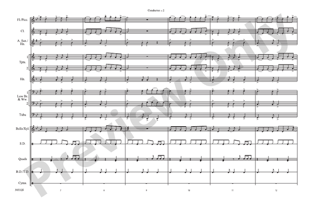 Hot Stuff: Marching Band Conductor Score & Parts: Peter Bellotte ...